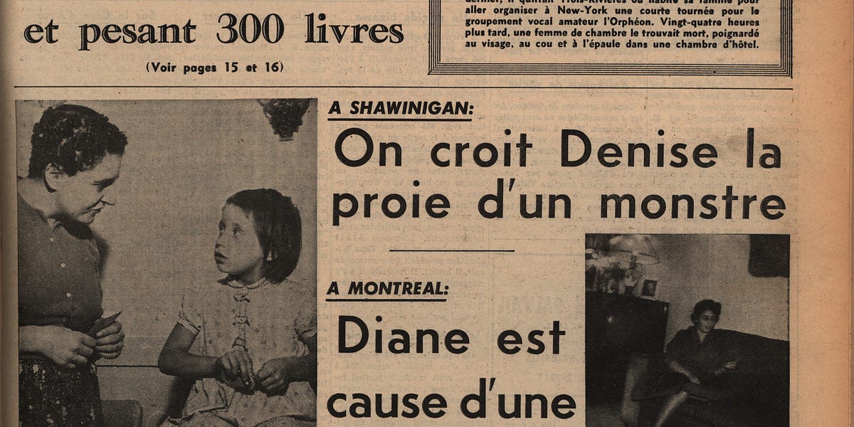 Le rapt de Denise Therrien | Allô Police | Août 1961