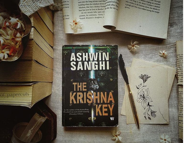 Book of the week - The Krishna Key - by Thybookbox