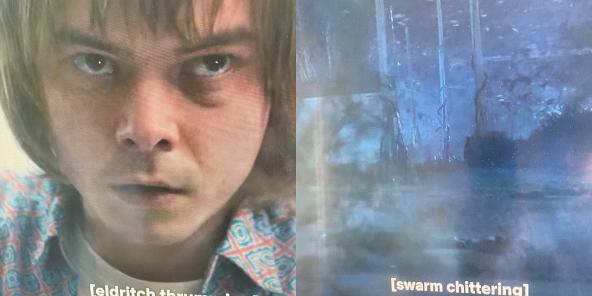 The Subtle Susurrations of Stranger Things Subtitles
