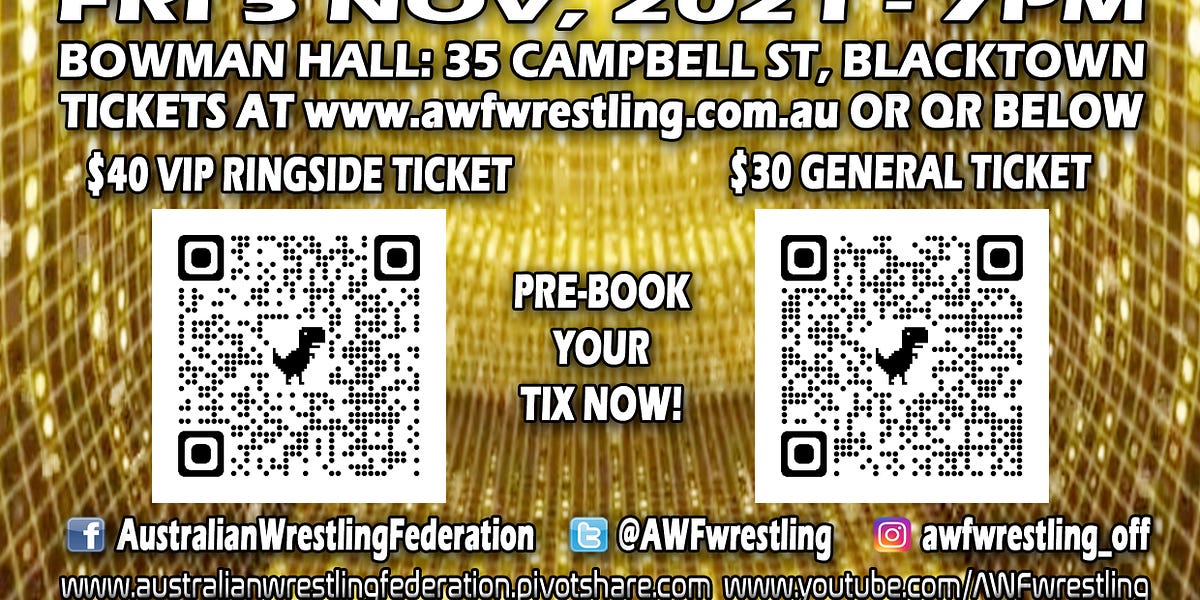 AWF Newswire October 2021 - by AWF Wrestling