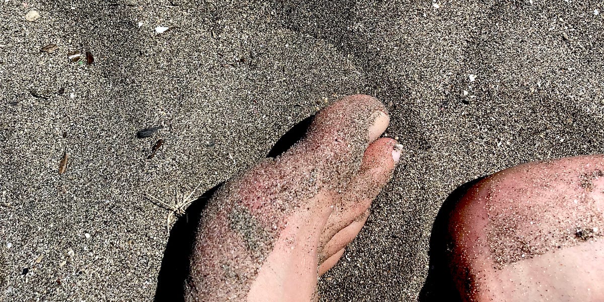 Salt, sand, and burns - by Jes Kalled - Swallow