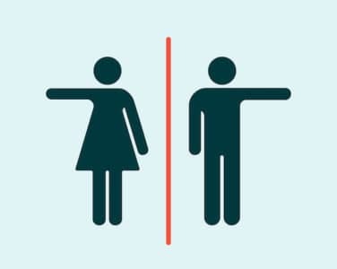 Men and Women and Overlapping Bell Curves