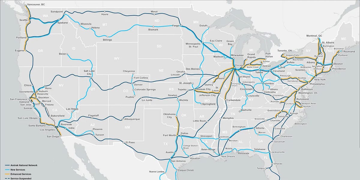 Amtrak should build a good train - by Matthew Yglesias