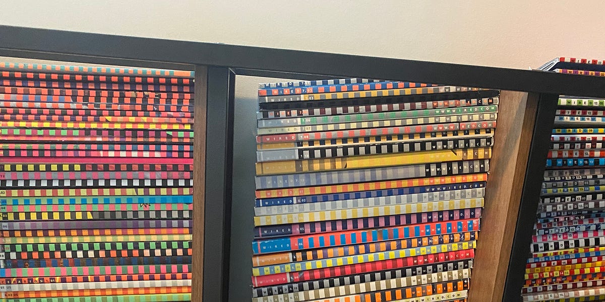 On WIRED magazine's startup phase (1993-1997)