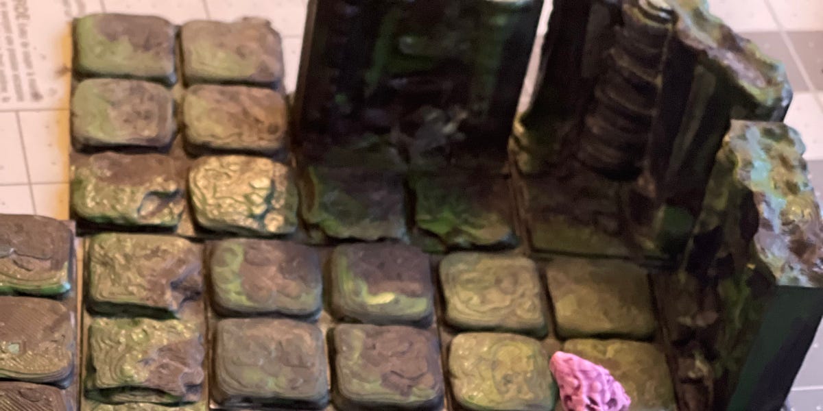 Look! I 3D Printed D&D Terrain! - by B.J. Keeton