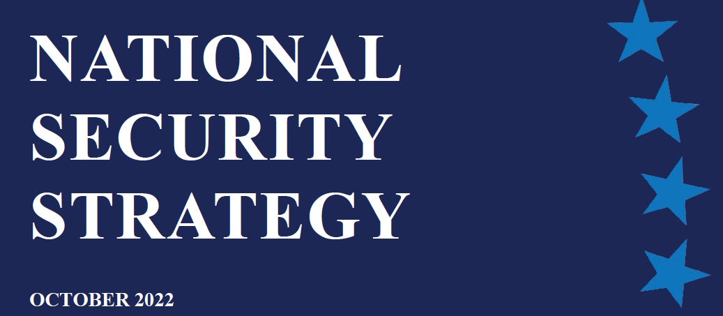 What is the Strategy in the National Security Strategy?