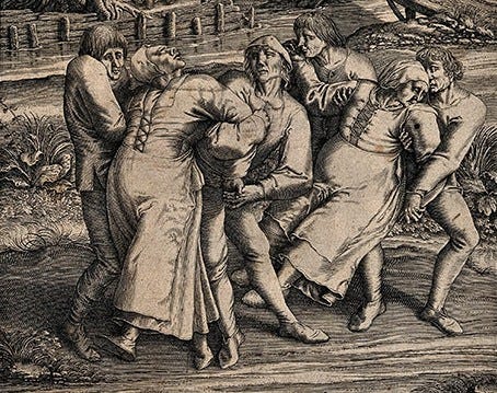Saint Vitus' Dance Party - by Michael Smith