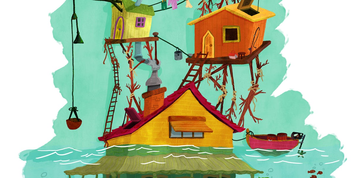 3. This Beachfront Shack - by Michael