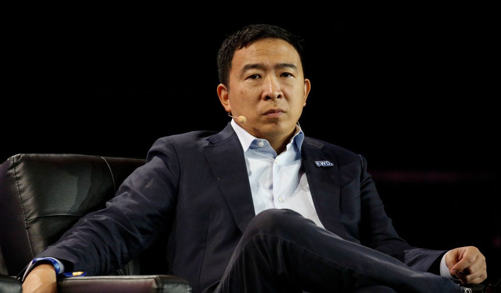 Dingus of the Week: Andrew Yang - by lyz - Men Yell at Me