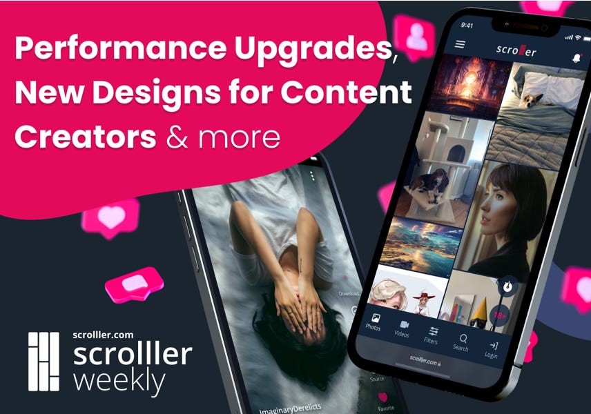🛠 Categories Page Updates, New Designs for Content Creators ...