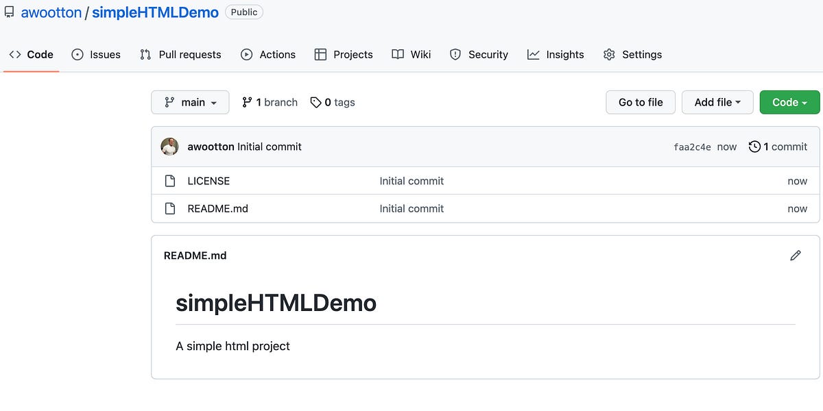 Basic Beginners Github workflow. TLDR version.