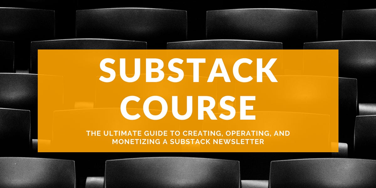 📖 Substack Course - by Casey Botticello - Blogging Guide