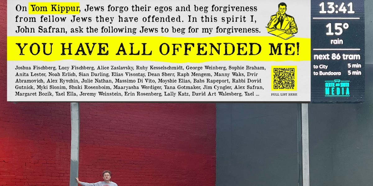 Yom Kippur - The Jewish Day of Atonement - John Safran