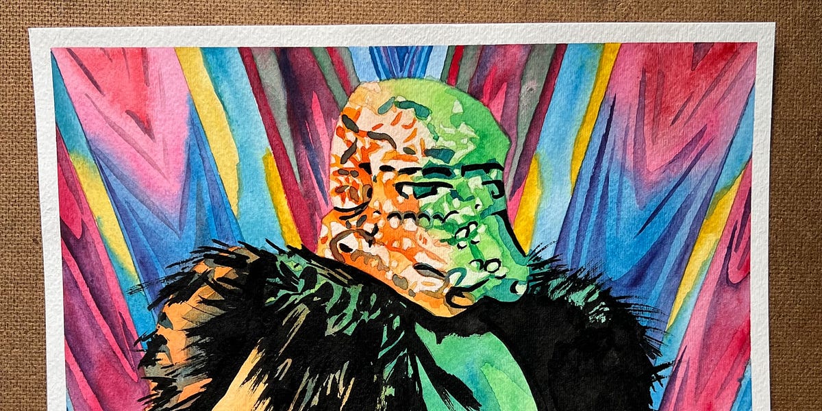 I Only Make Paintings of The Shockmaster