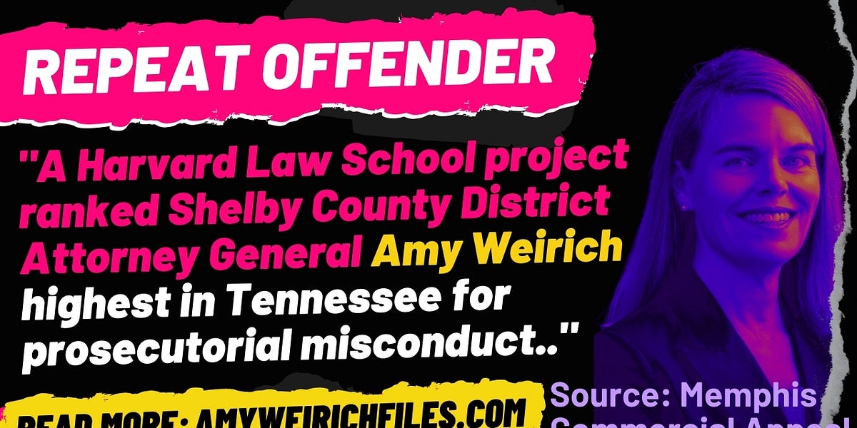 Billboard Campaign Exposes Memphis Prosecutor Amy Weirich’s Serial ...