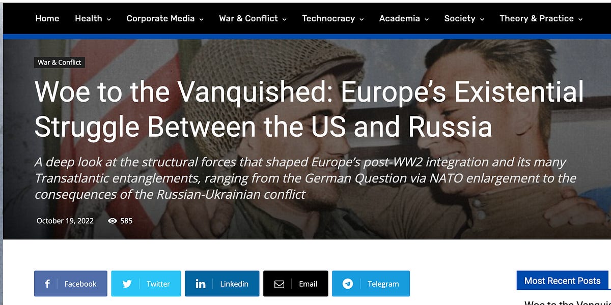 Woe to the Vanquished - by epimetheus - Die Fackel 2.0