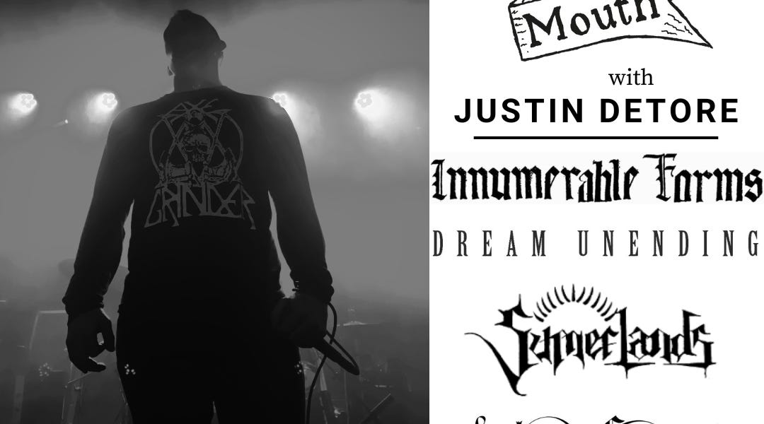 THE DEVIL'S MOUTH Vol. 108: Ten Rounds with Justin DeTore (Innumerable ...