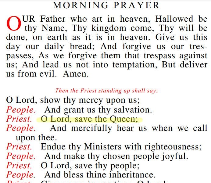 Anglican’s Book of Common Prayer Being Updated to Change ‘Queen’ to ‘King’