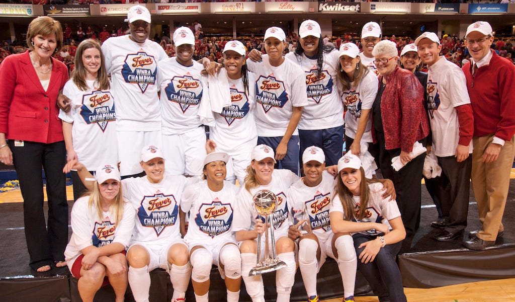 Memories from the Indiana Fever's 2012 championship season