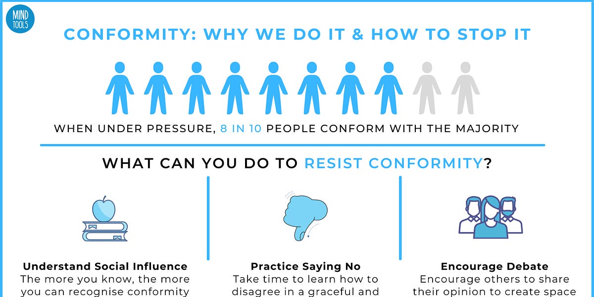 Conformity: Why We Do It & How To Stop It