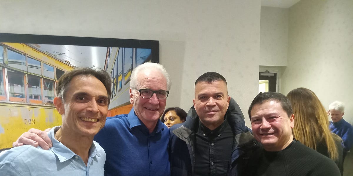 Recent photos of dear friends to me, Dr. Mark Trozzi, exiled Canadian ...