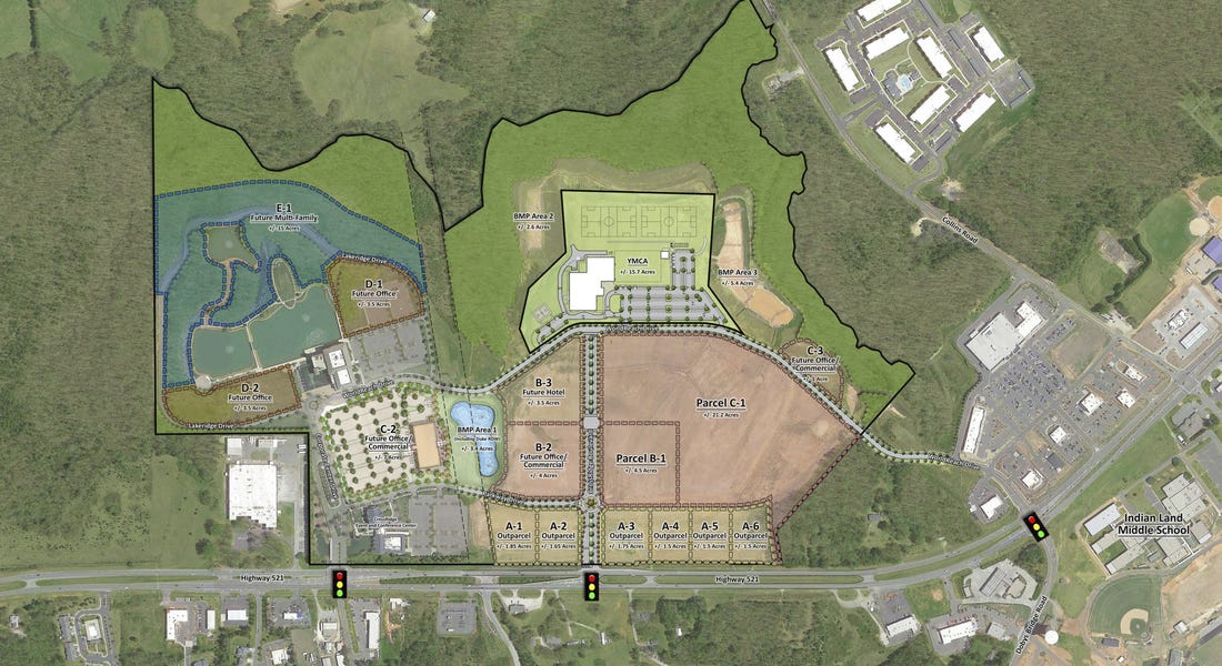 Three major developments coming to the Indian Land area