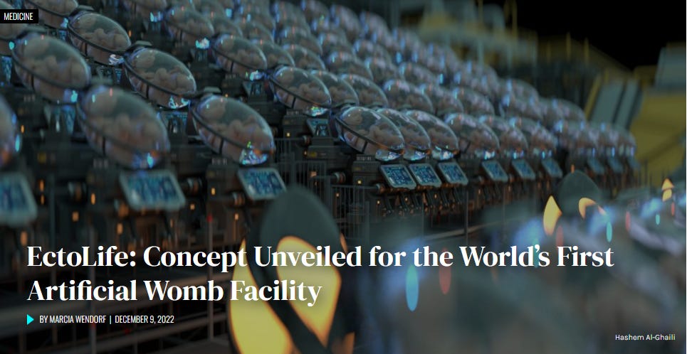 The Matrix Is Here - GMO "Humans": EctoLife: Concept Unveiled for the ...