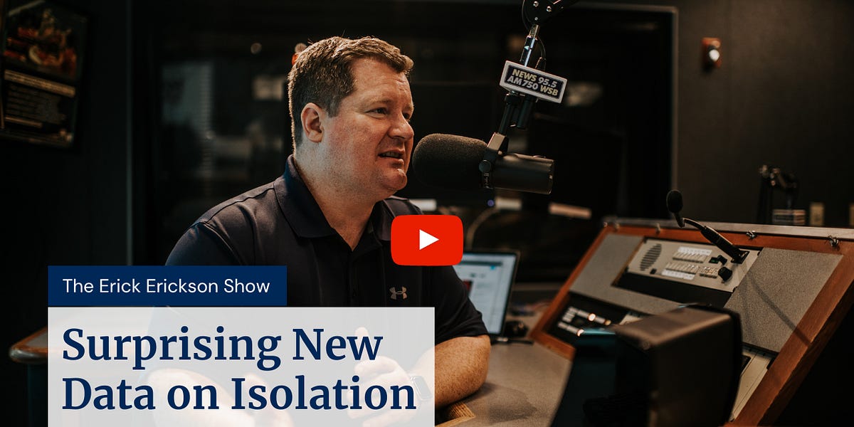 Surprising New Data on Isolation - by Erick-Woods Erickson