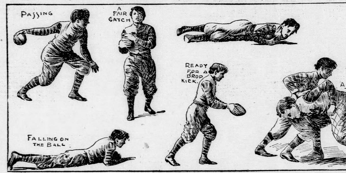 Today's Tidbit… 1876 IFA Rule #3: Punt