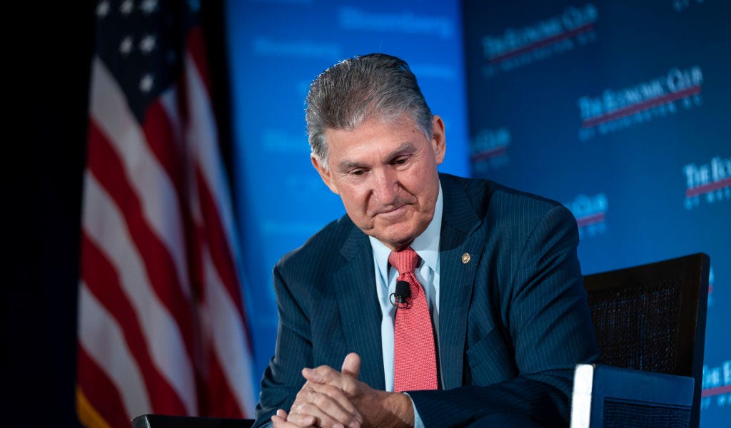 Dingus of the Week: Joe Manchin - by lyz - Men Yell at Me