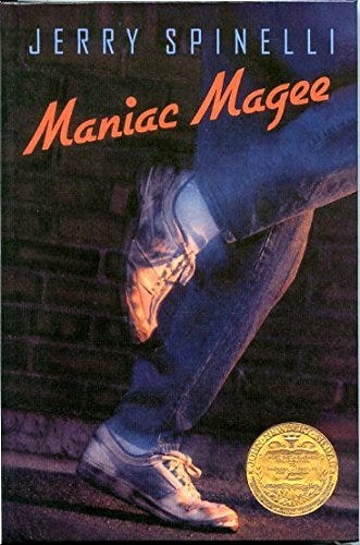 1991: MANIAC MAGEE by Jerry Spinelli - by TG - Newburied