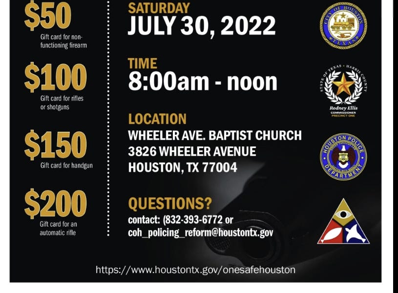 Mayor Sly Turner Introduces Gun Buyback Program