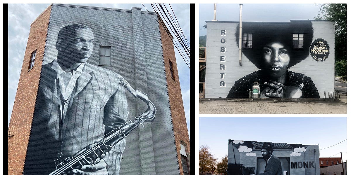 The Amazing Music Murals of North Carolina - by Ted Gioia