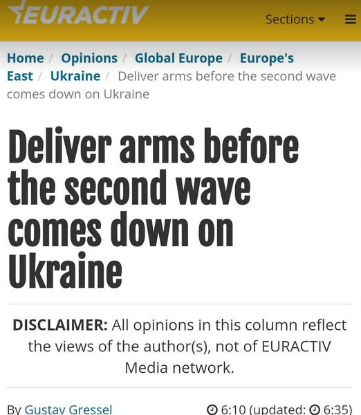 The Consequences Of A Rushed Peace Deal - by Ex Libris