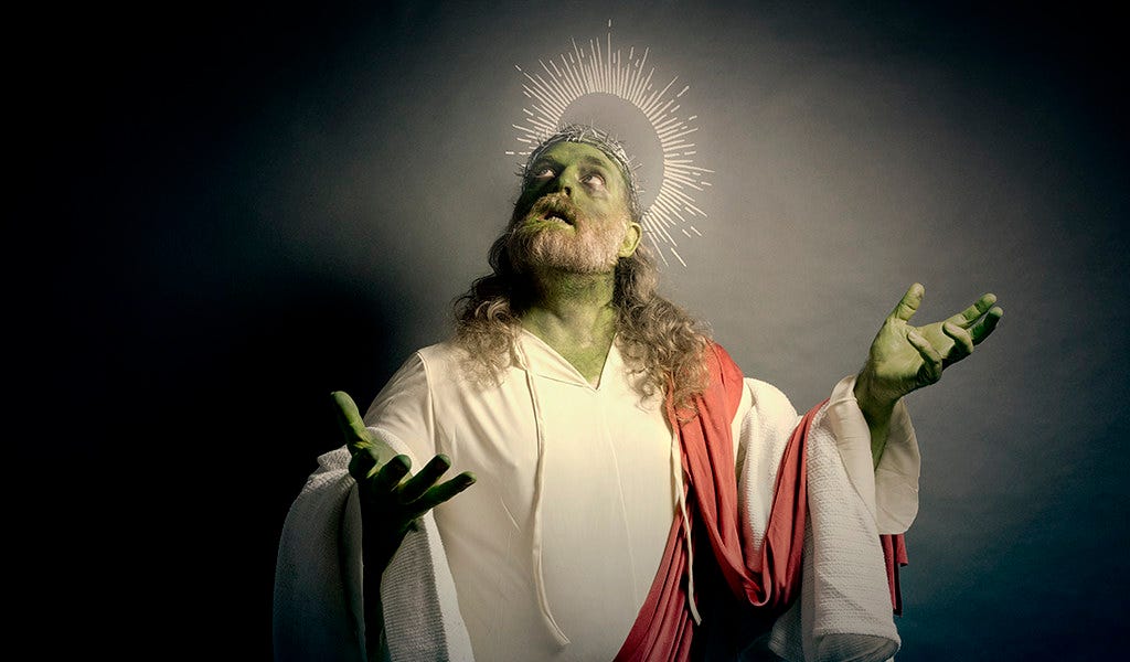 Zombie Jesus - The Real Easter Story - by The Curator