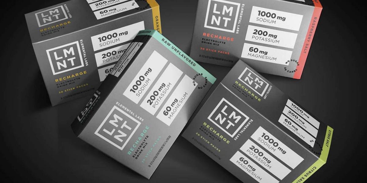 15% Back on LMNT, the Salty Electrolyte Mix