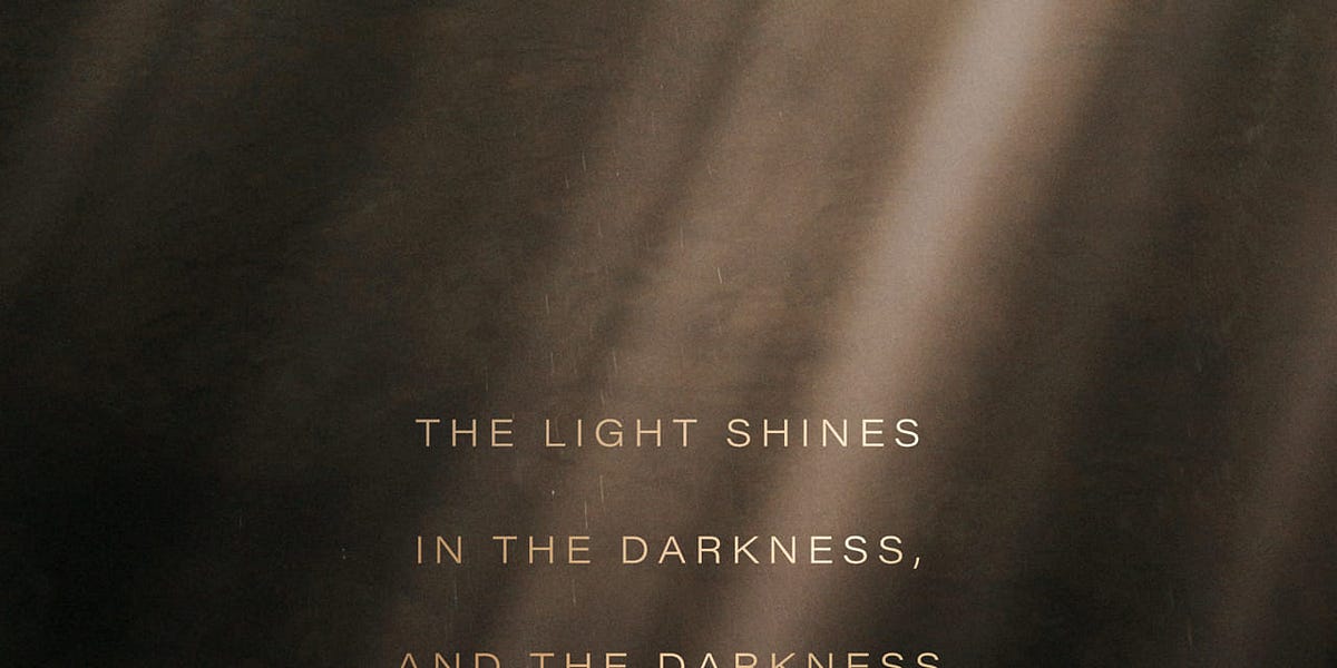 Darkness and Light - by Margaret Menge - Crossroads Report