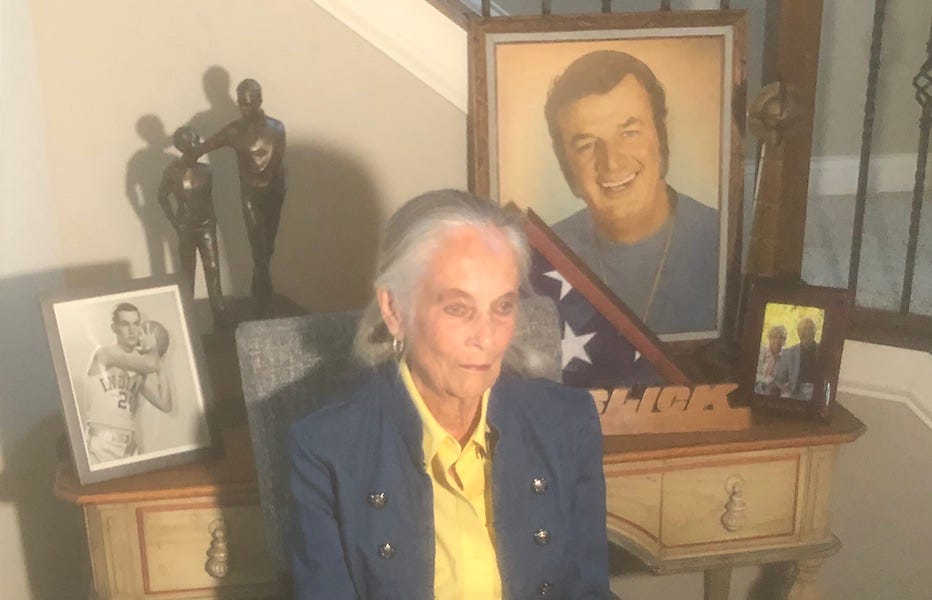 What led to Nancy Leonard representing the Pacers at the draft lottery