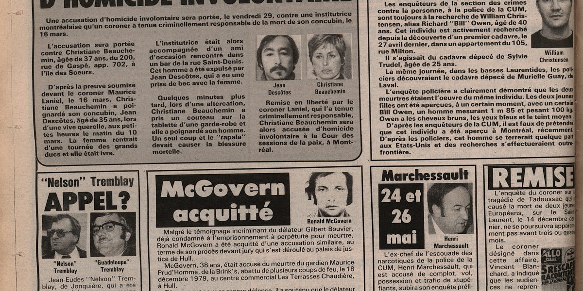 Scandale à Bordeaux | Allo Police | Août 1984