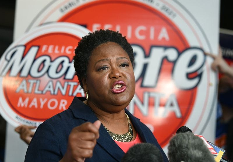 BREAKING OVERNIGHT: Moore headed to ATL Mayor runoff