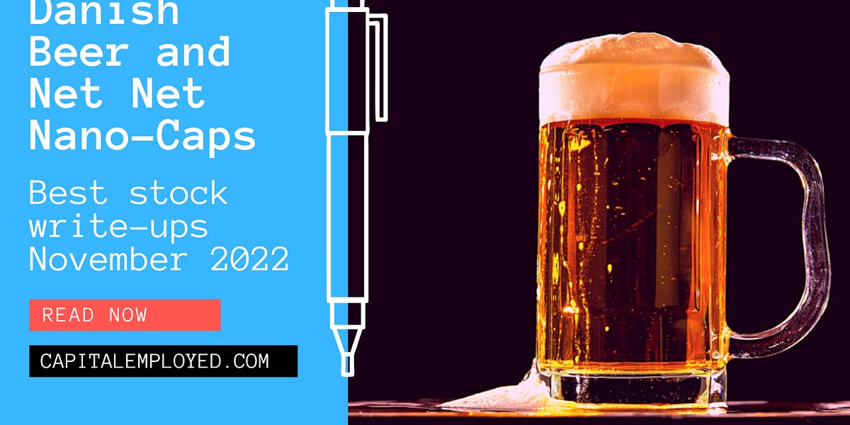 Danish Beer and Net Net Nanocaps - Capital Employed