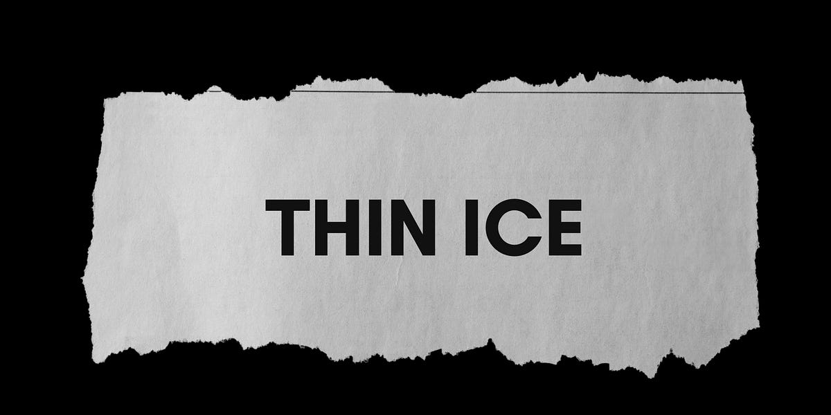 Thin ice - by Mic Wright - Conquest of the Useless
