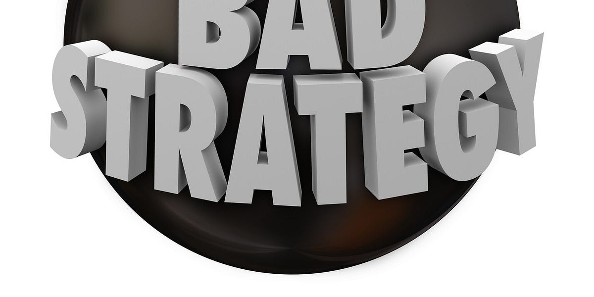 What Separates Good Strategy from Bad Strategy