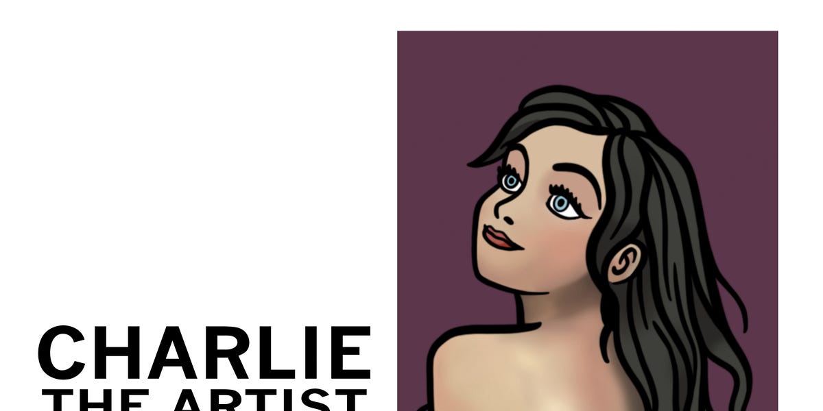 Charlie the Artist - Art Therapy - the artist AZZURRO