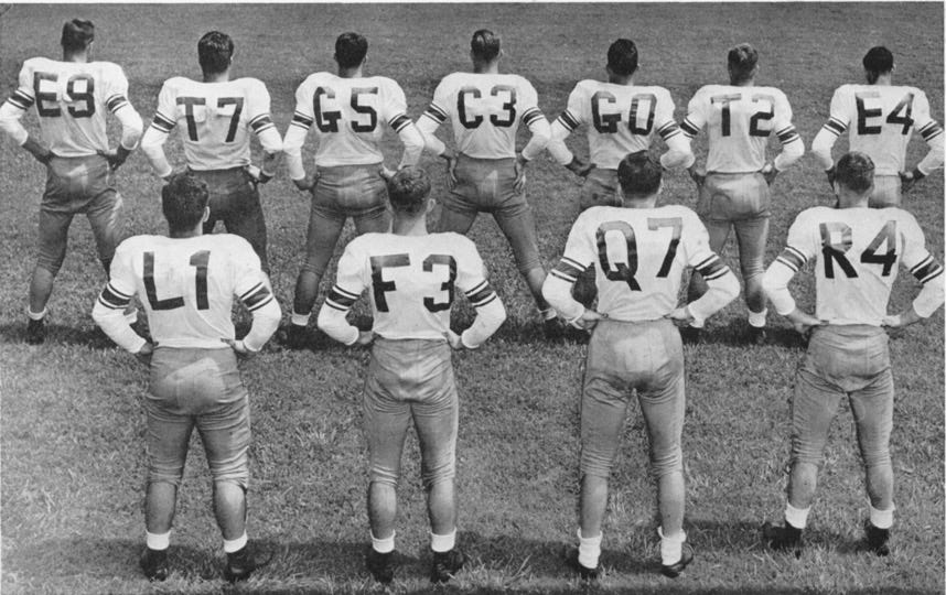 Football's Wacky Uniform Numbers - by Timothy P. Brown