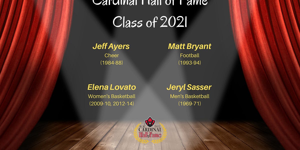 TVCC announces 2021 Cardinal Hall of Fame class