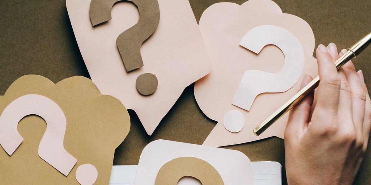 Critical thinking and the art of asking a good question