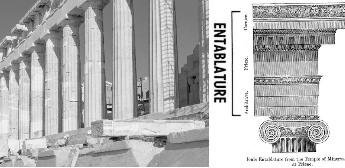 Introducing Colonnade & Entablature - by Richard Nevins