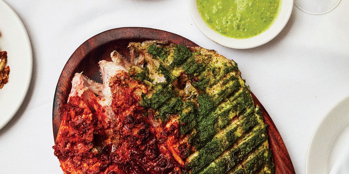 Pescado a la Talla (Contramar's Signature Red and Green Grilled Red ...