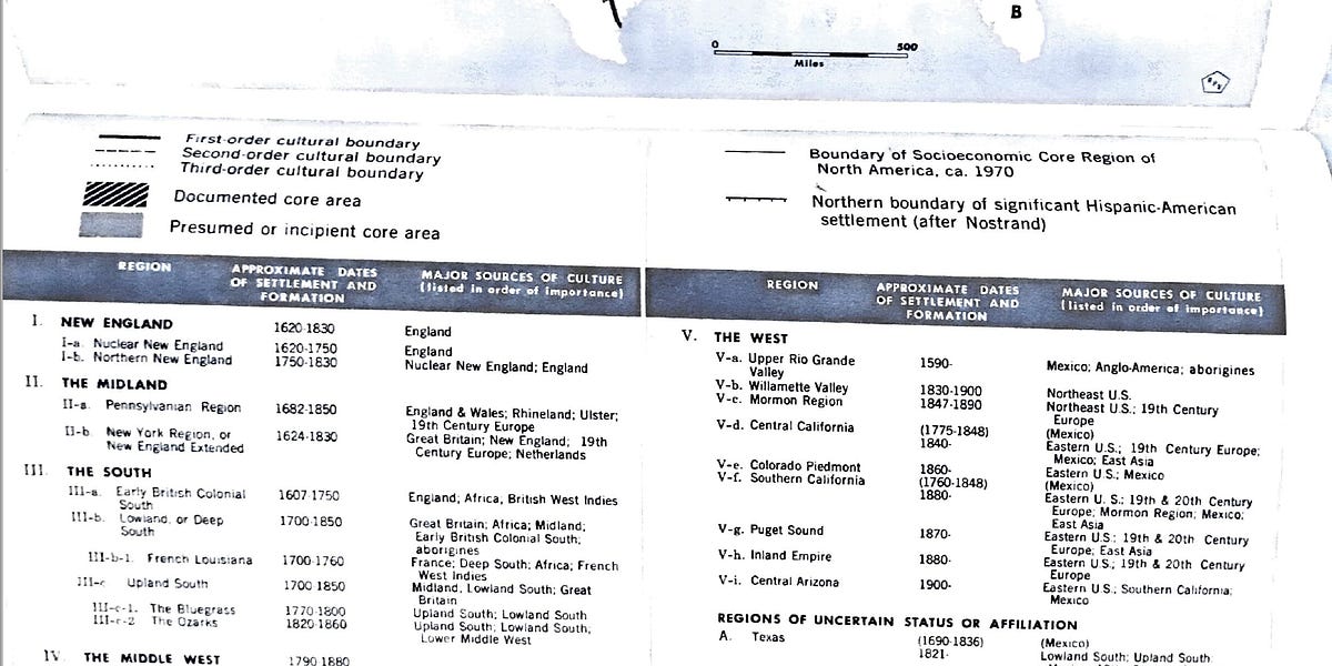 Zelinsky's Cultural Regions and Modernization at Home, 1880-1930